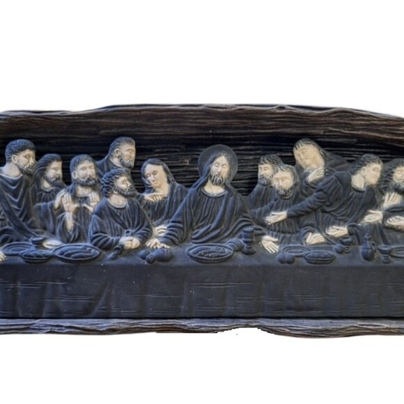 Unmarked | Accents | Vintage 6 Lighted Last Supper Ceramic Tv Lamp No ...